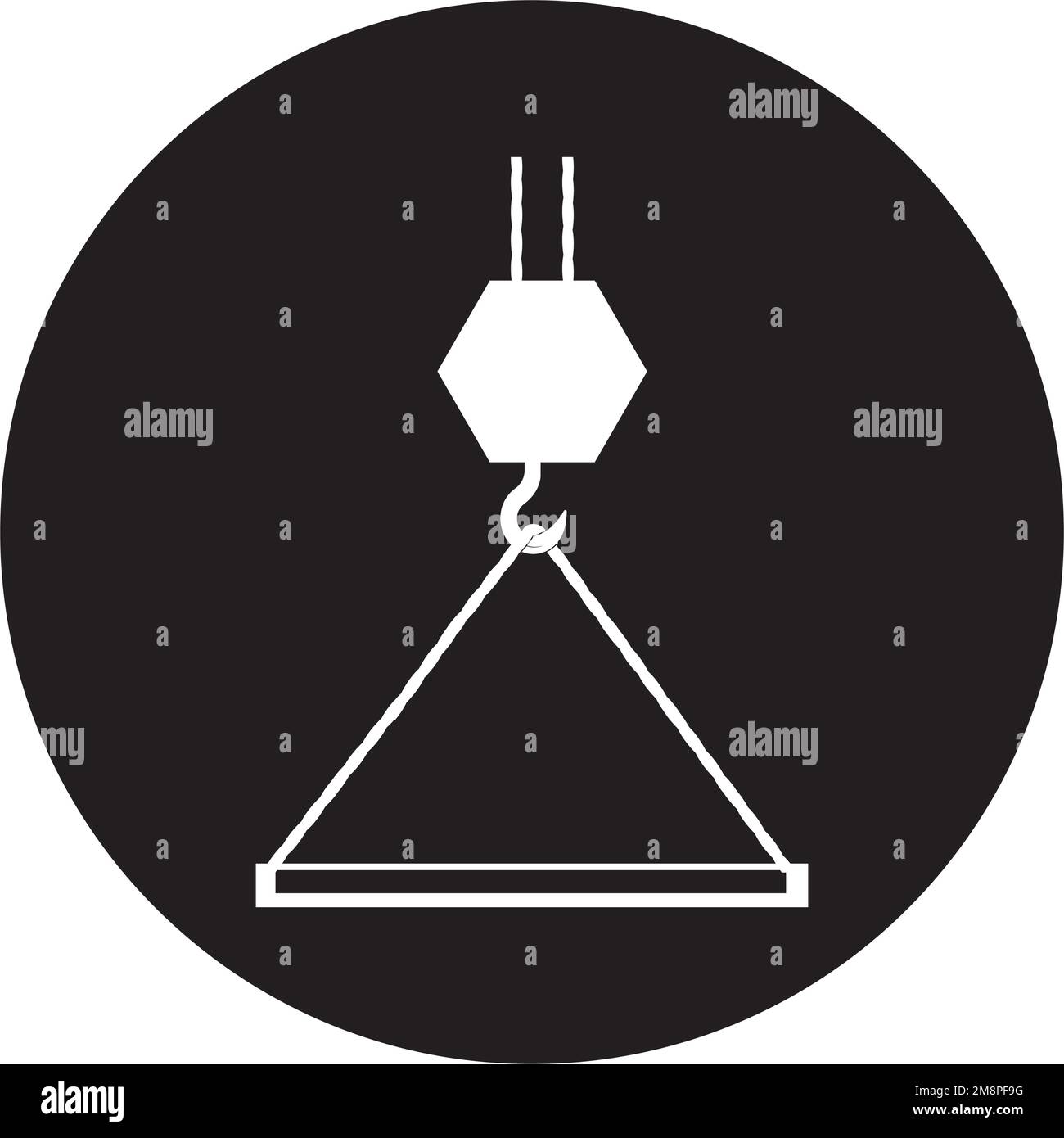 crane icon logo vectortemplate Stock Vector Image & Art - Alamy