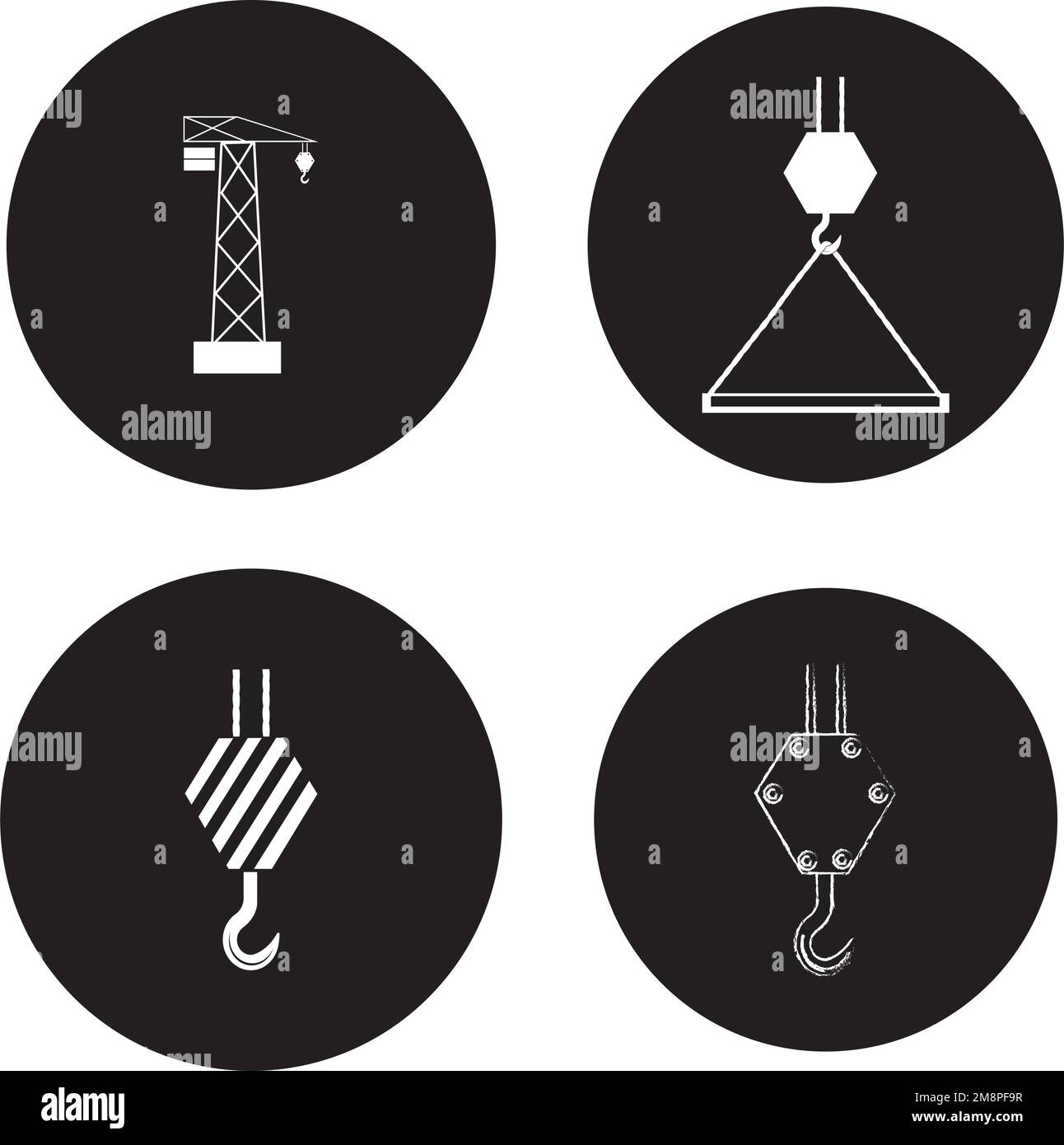 crane icon logo vectortemplate Stock Vector Image & Art - Alamy