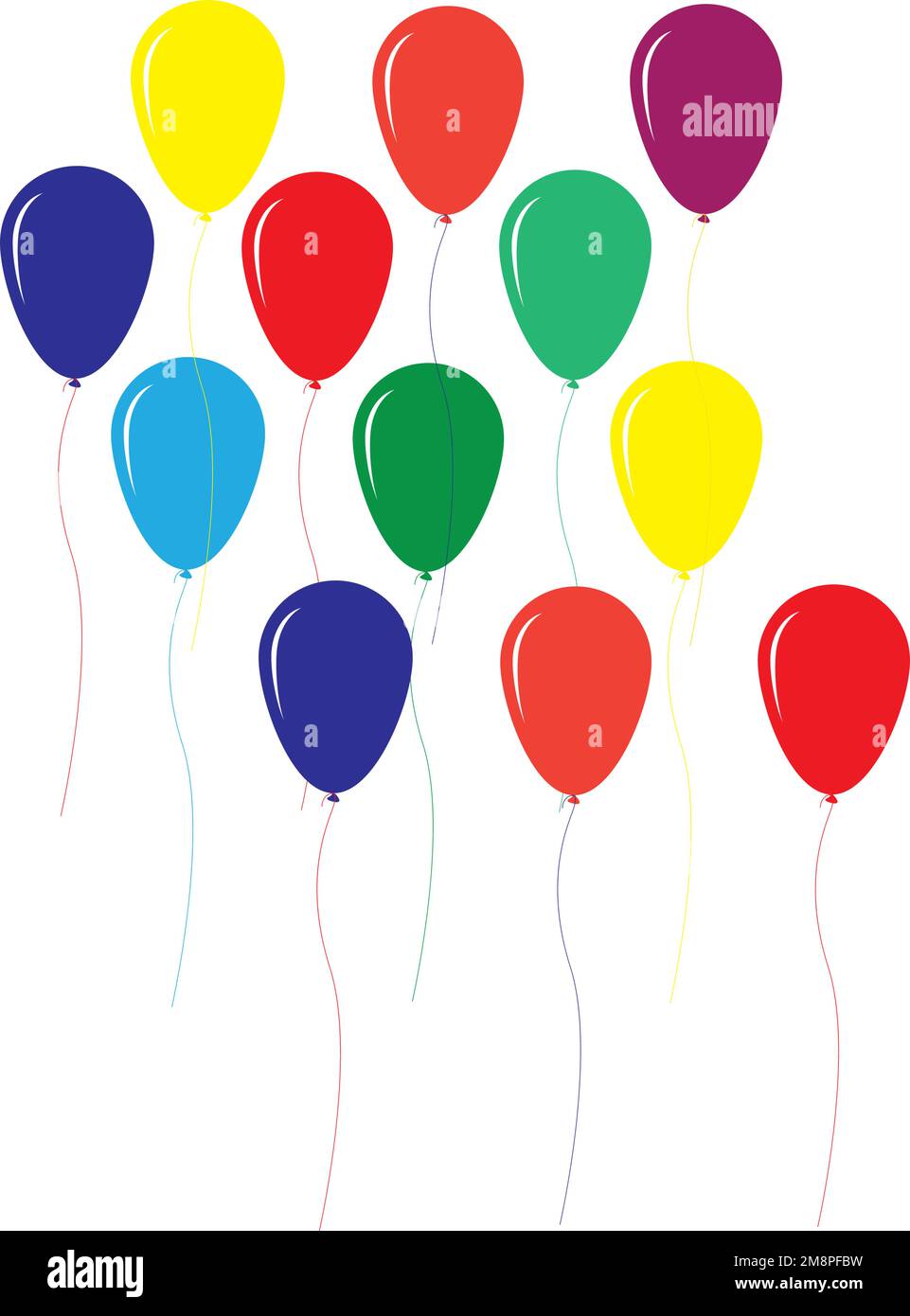 Balloon icon template Stock Vector Images - Alamy