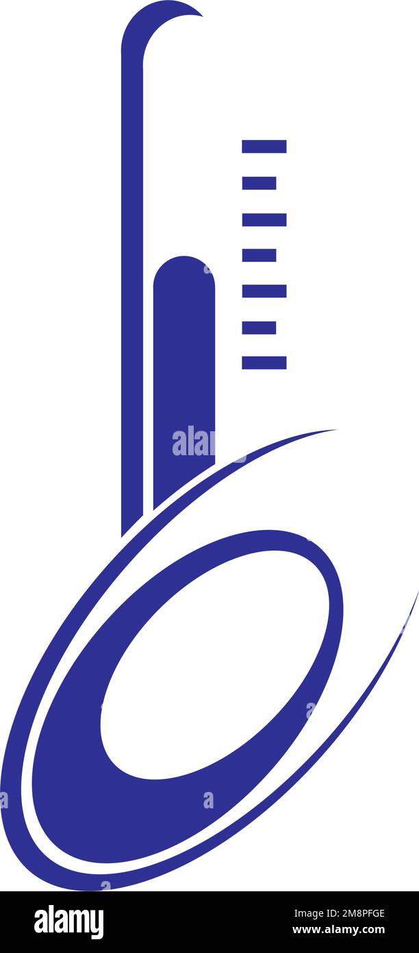 termometer logo stock illustration design Stock Vector Image & Art - Alamy