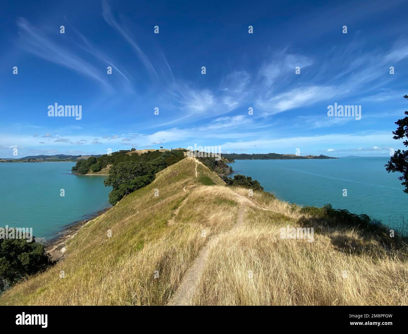 A beautiful landscape under a cloudy sky in Duder Regional Park ...
