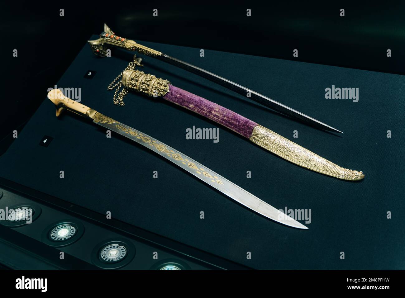 Antique Ottoman Sword from weapons collection in Istanbul Topkapi ...