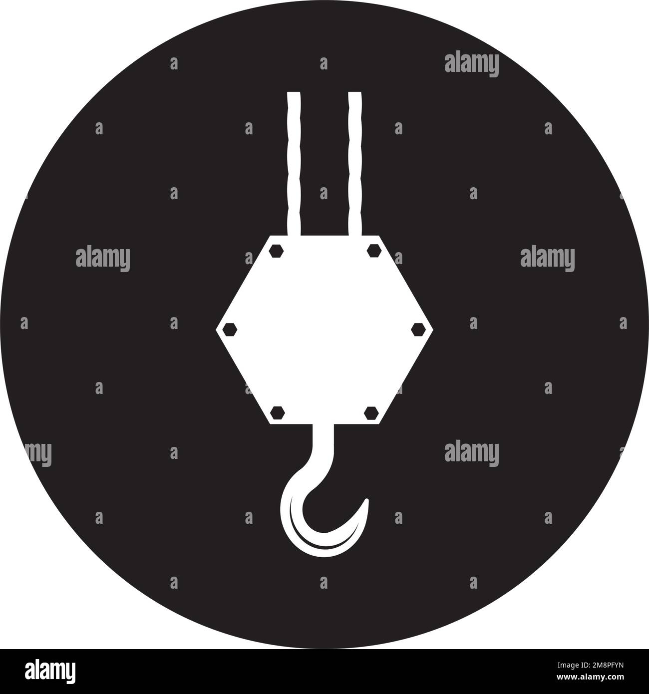 crane icon logo vectortemplate Stock Vector Image & Art - Alamy