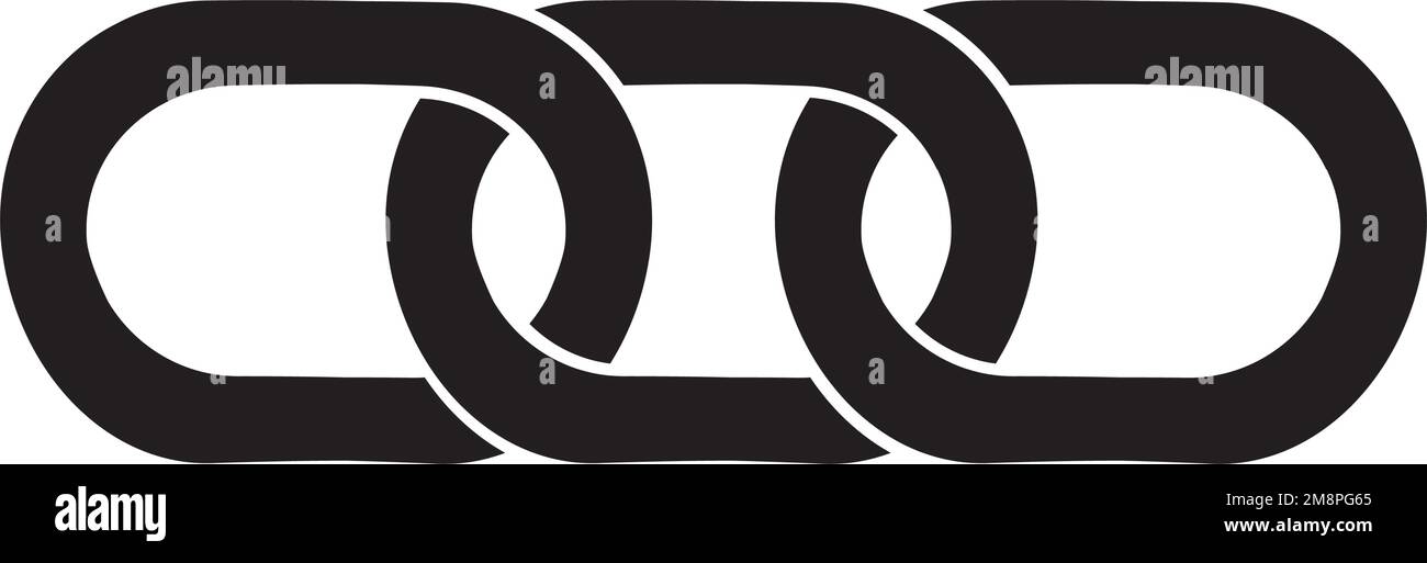 chain icon logo vector template Stock Vector Image & Art - Alamy