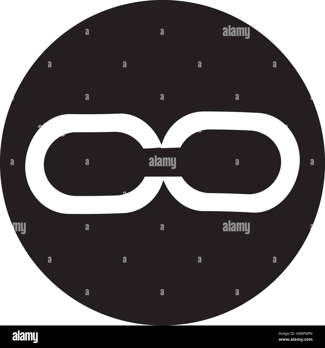 chain icon logo vector template Stock Vector Image & Art - Alamy