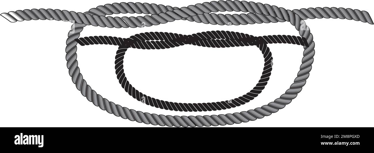 rope icon logo vector template Stock Vector Image & Art - Alamy