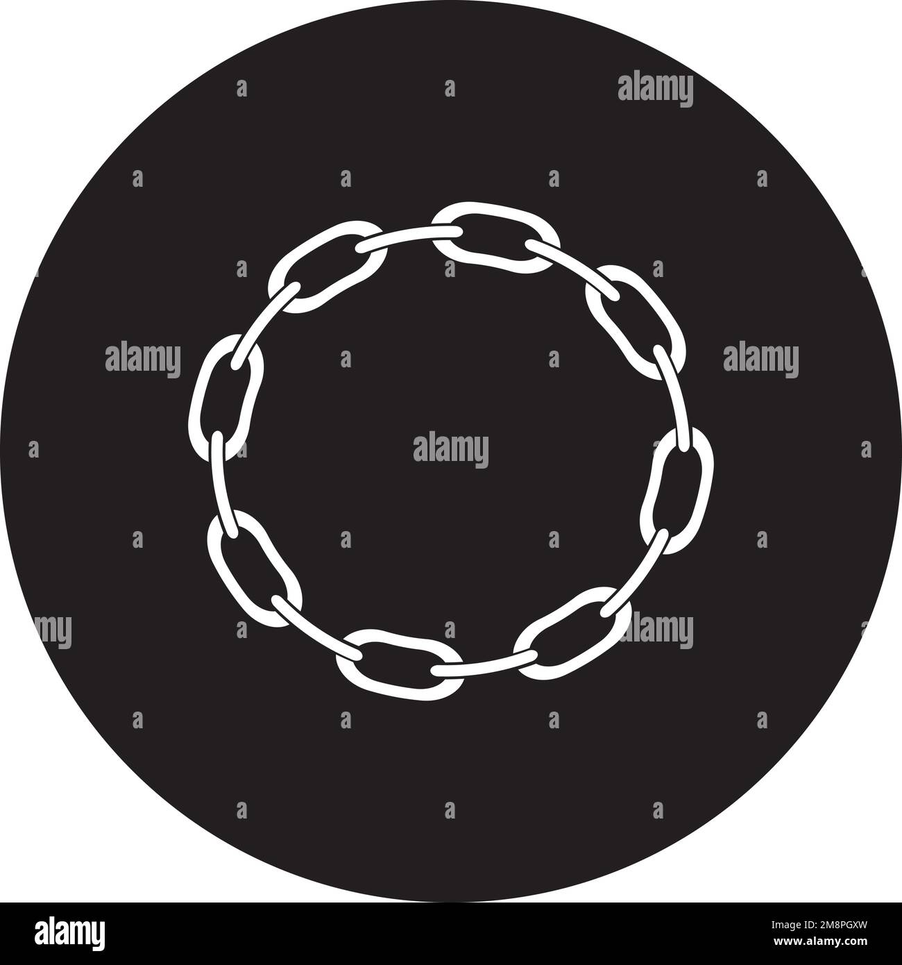 chain icon logo vector template Stock Vector Image & Art - Alamy