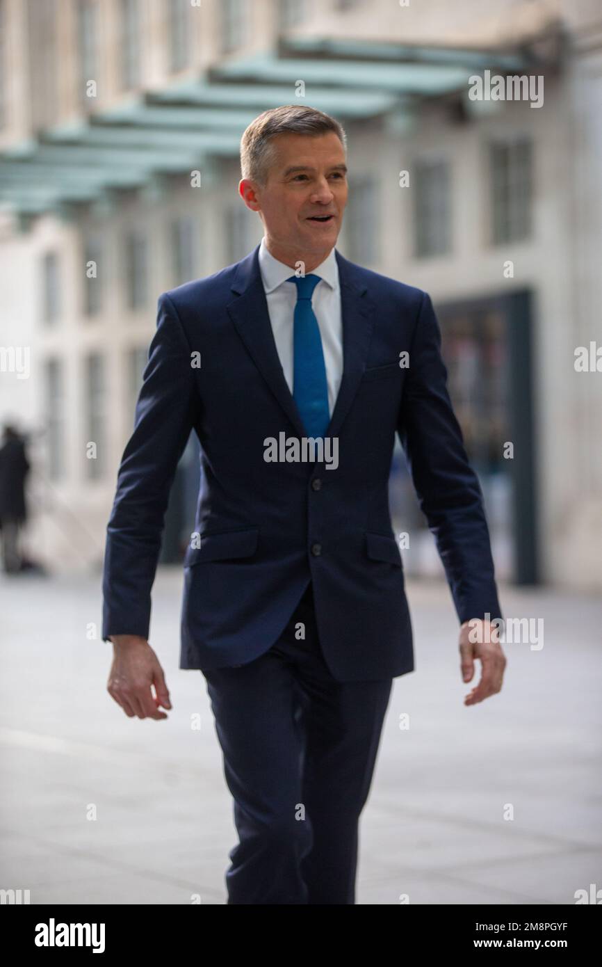 London, England, UK. 15th Jan, 2023. Secretary of State for Transport ...