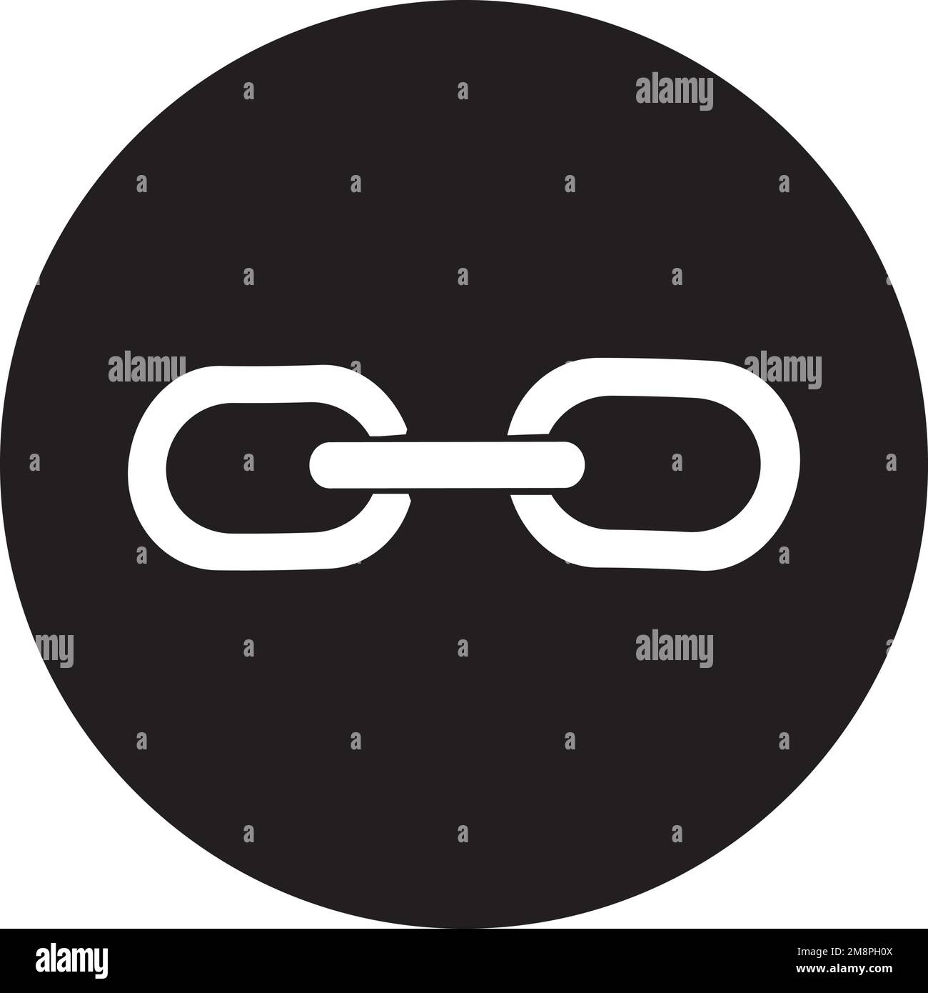 chain icon logo vector template Stock Vector Image & Art - Alamy