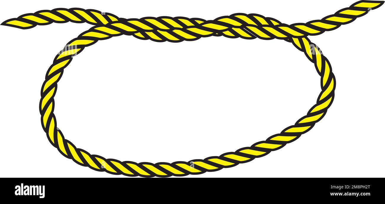 rope icon logo vector template Stock Vector Image & Art - Alamy