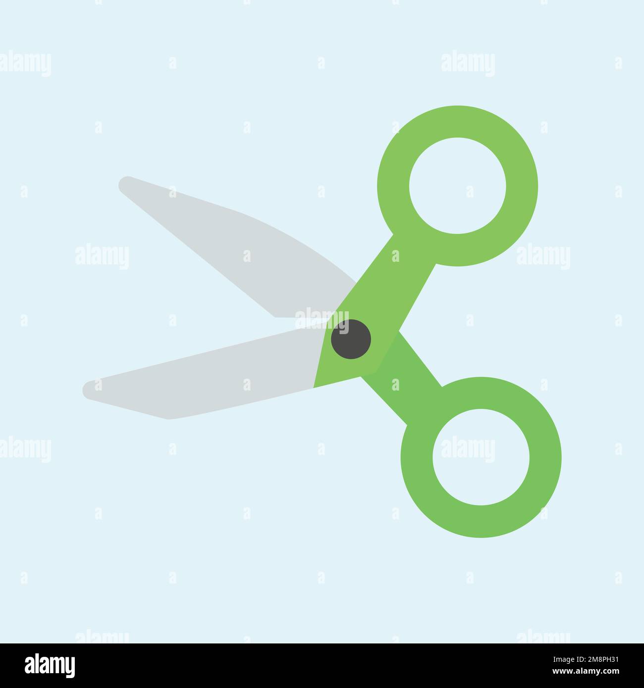 Scissor shape Stock Vector Images - Alamy