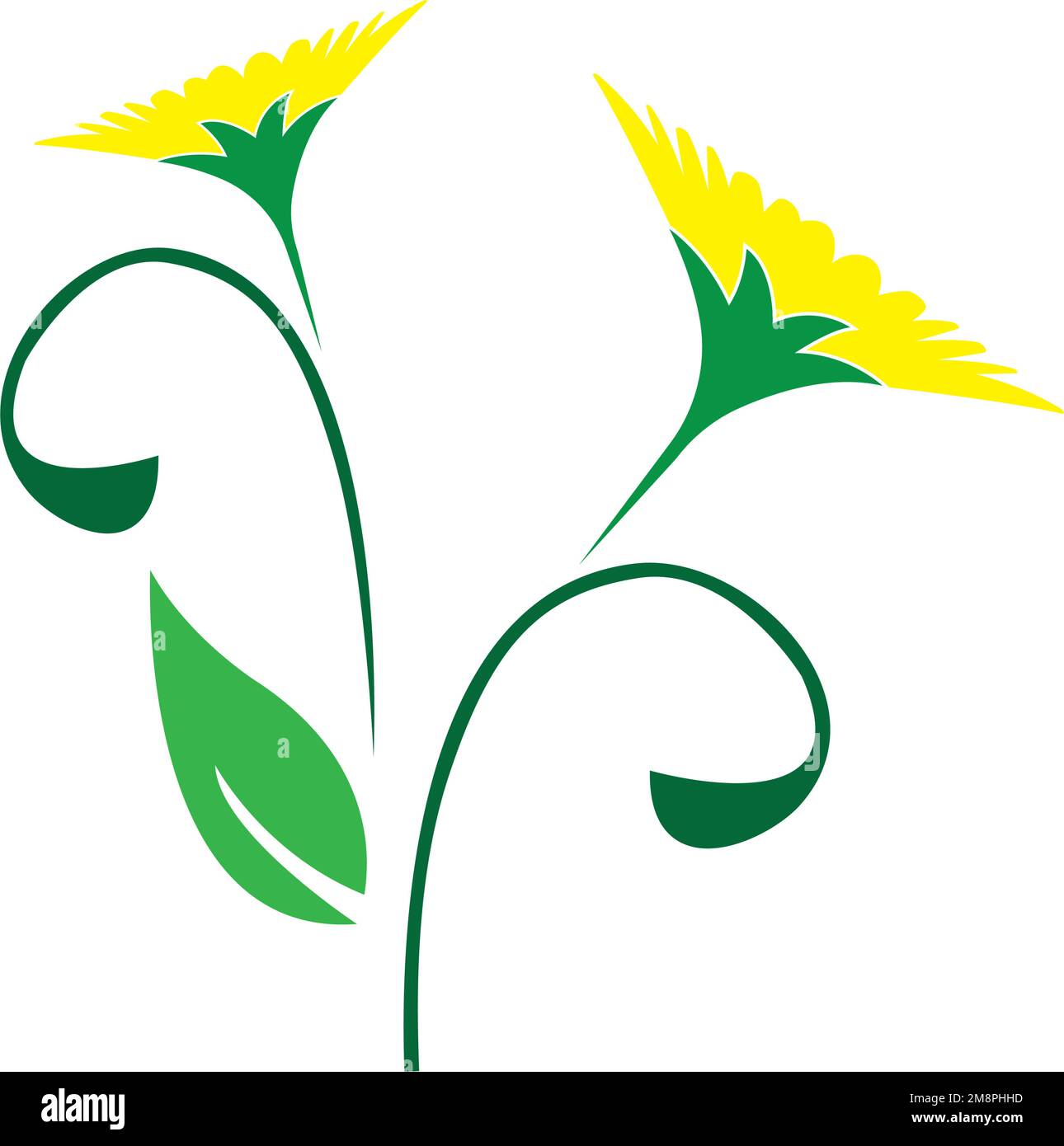 sunflower icon logo vector template Stock Vector Image & Art - Alamy