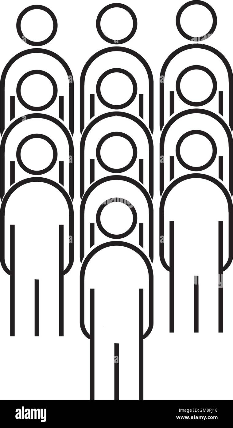 people team icon vektortemplate Stock Vector Image & Art - Alamy