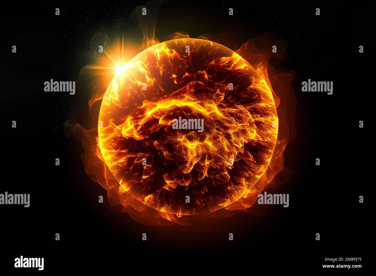 Fiery aura hi-res stock photography and images - Alamy