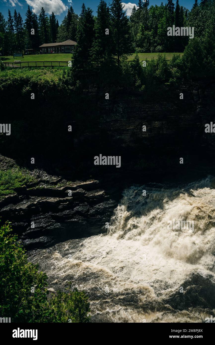 Kakabeka Falls in Thunder Bay, Northern Ontario, Canada. High quality ...