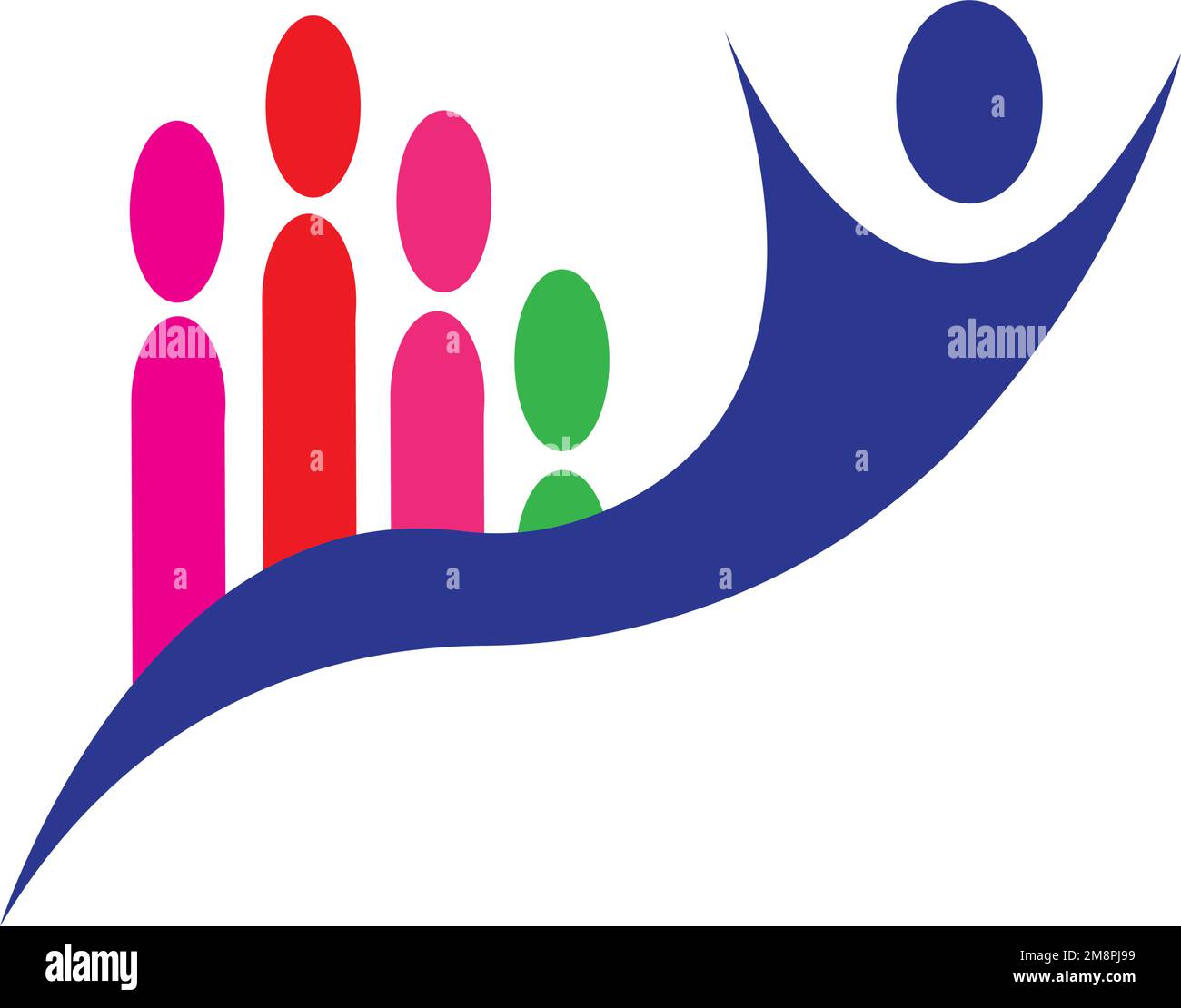 people logo stock illustration design Stock Vector Image & Art - Alamy