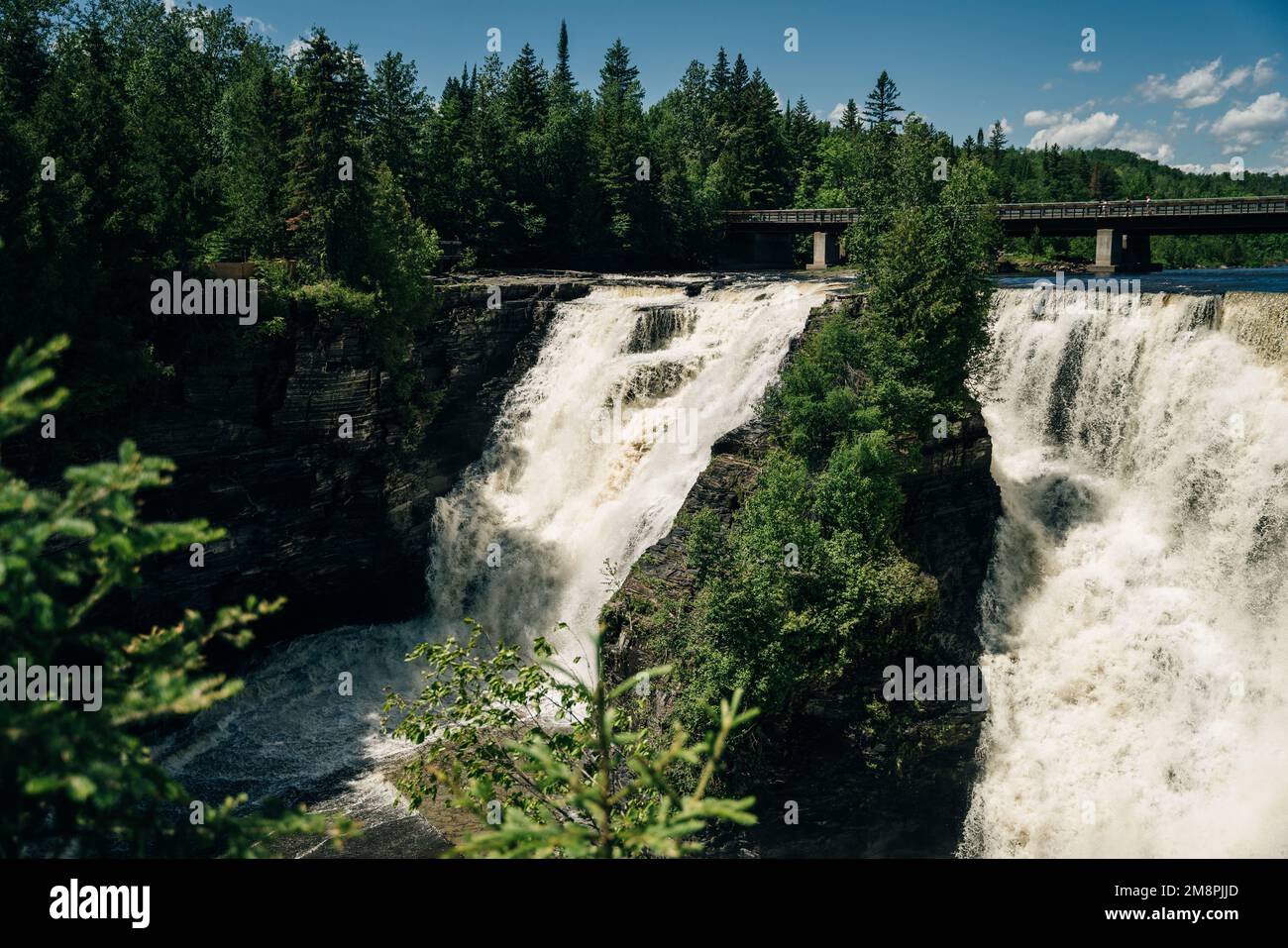Kakabeka Falls in Thunder Bay, Northern Ontario, Canada. High quality ...