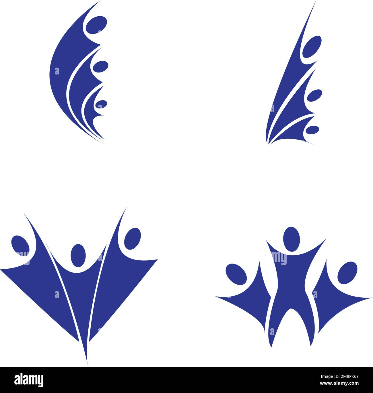 people logo stock illustration design Stock Vector Image & Art - Alamy