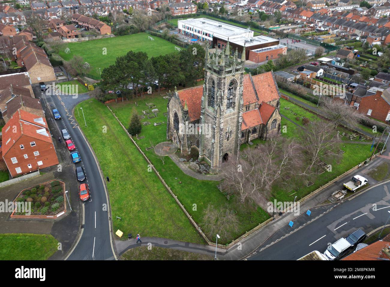 Vicar lane aerial hi-res stock photography and images - Alamy