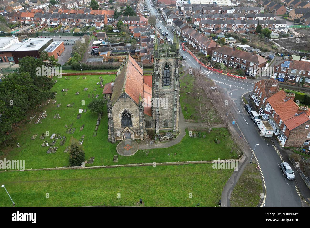 Vicar lane aerial hi-res stock photography and images - Alamy