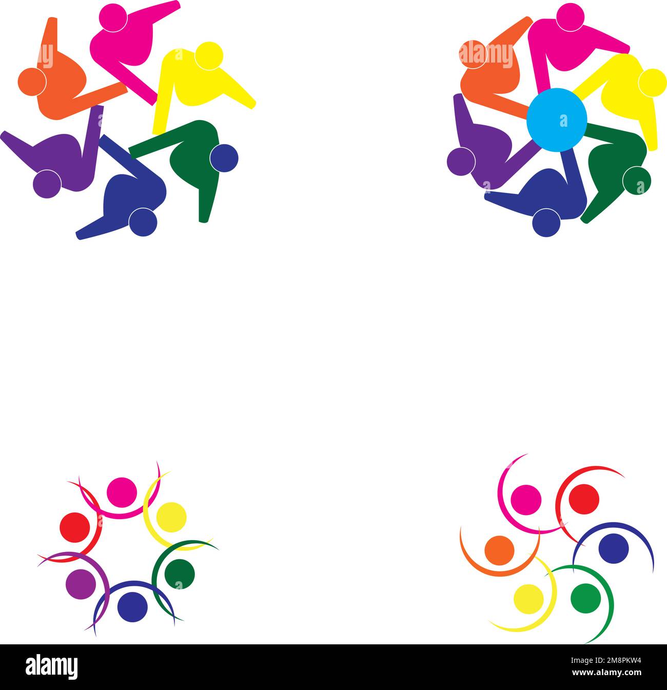 people logo stock illustration design Stock Vector Image & Art - Alamy