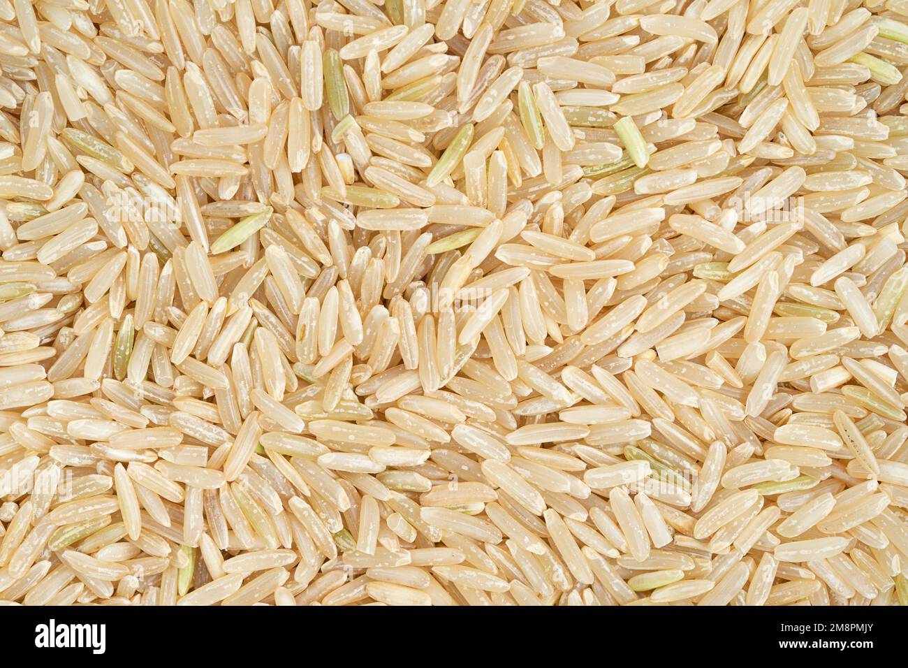 Whole grain brown rice texture. Top view, close up Stock Photo - Alamy