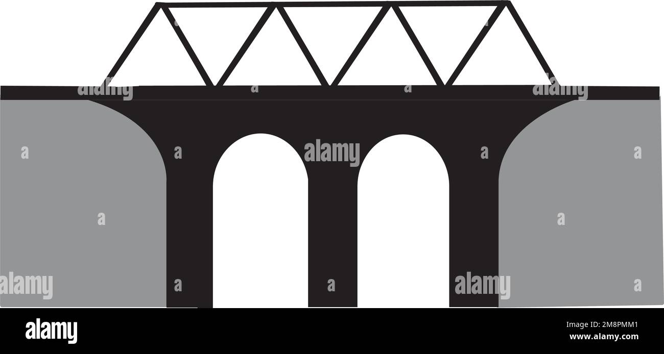 Abstract road bridge icon Stock Vector Images - Alamy