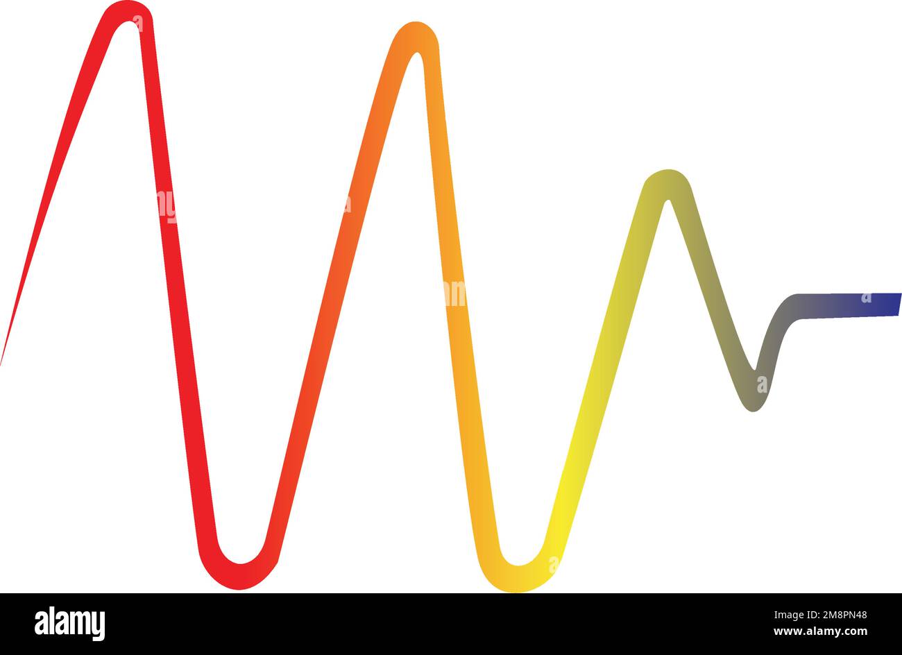 Vector flat music soundwave hi-res stock photography and images - Alamy