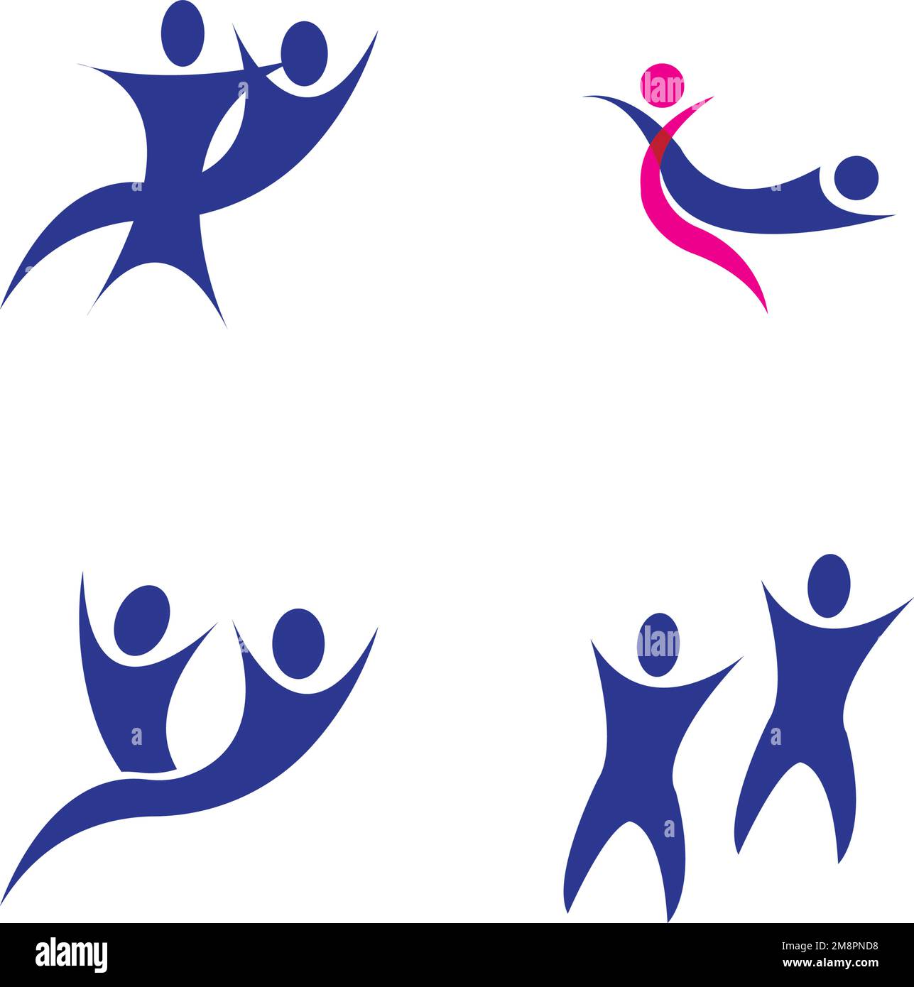 people logo stock illustration design Stock Vector Image & Art - Alamy