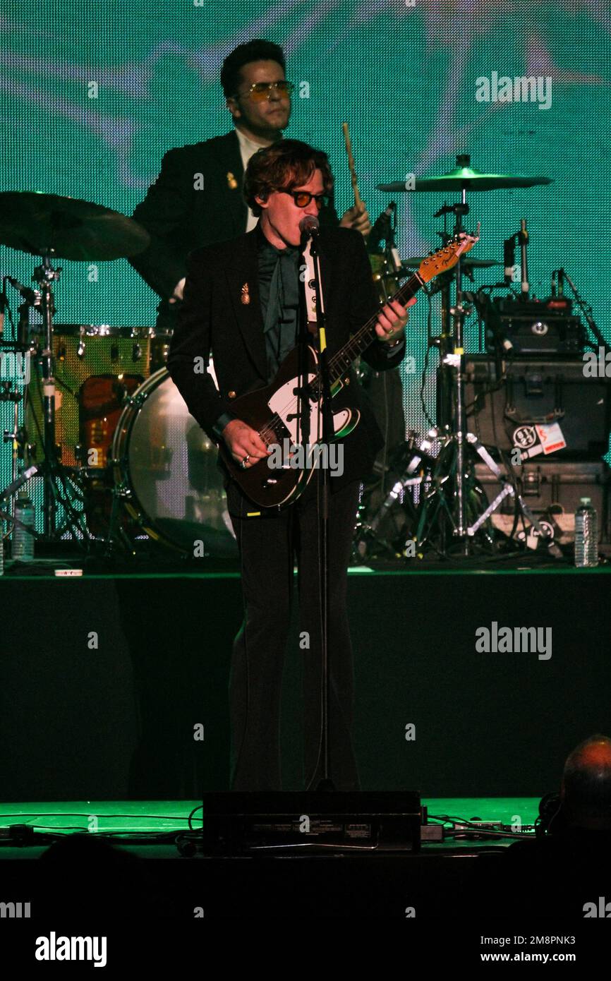 Los Angeles, USA . 14th Jan, 2023. Nick Santino of Beach Weather ...