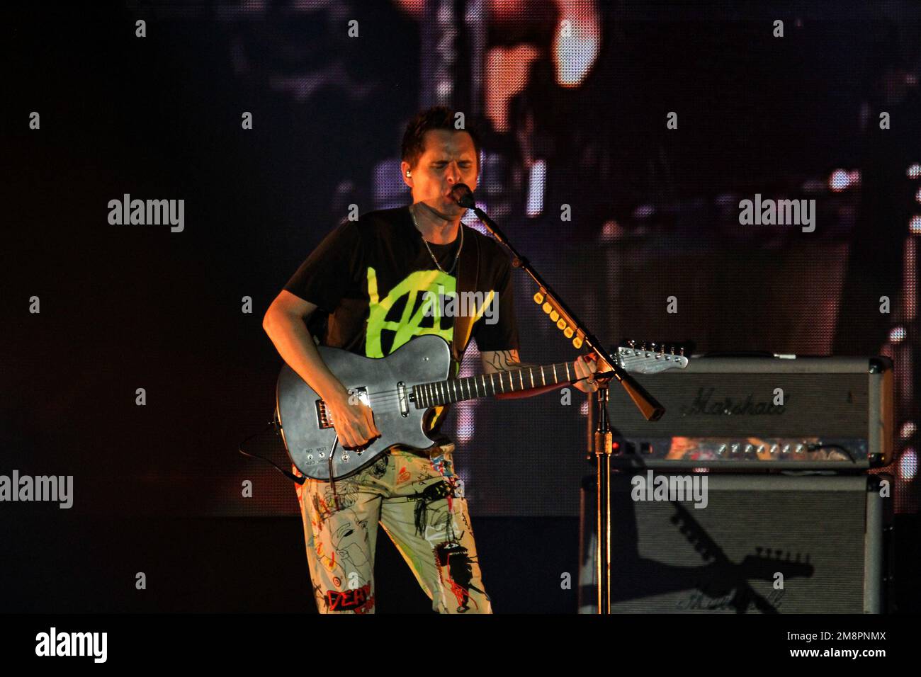 Los Angeles, USA . 14th Jan, 2023. Matt Bellamy of Muse performs at ...
