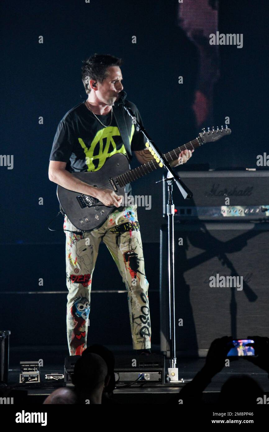 Los Angeles, USA. 14th Jan, 2023. Matt Bellamy of Muse performs at ...