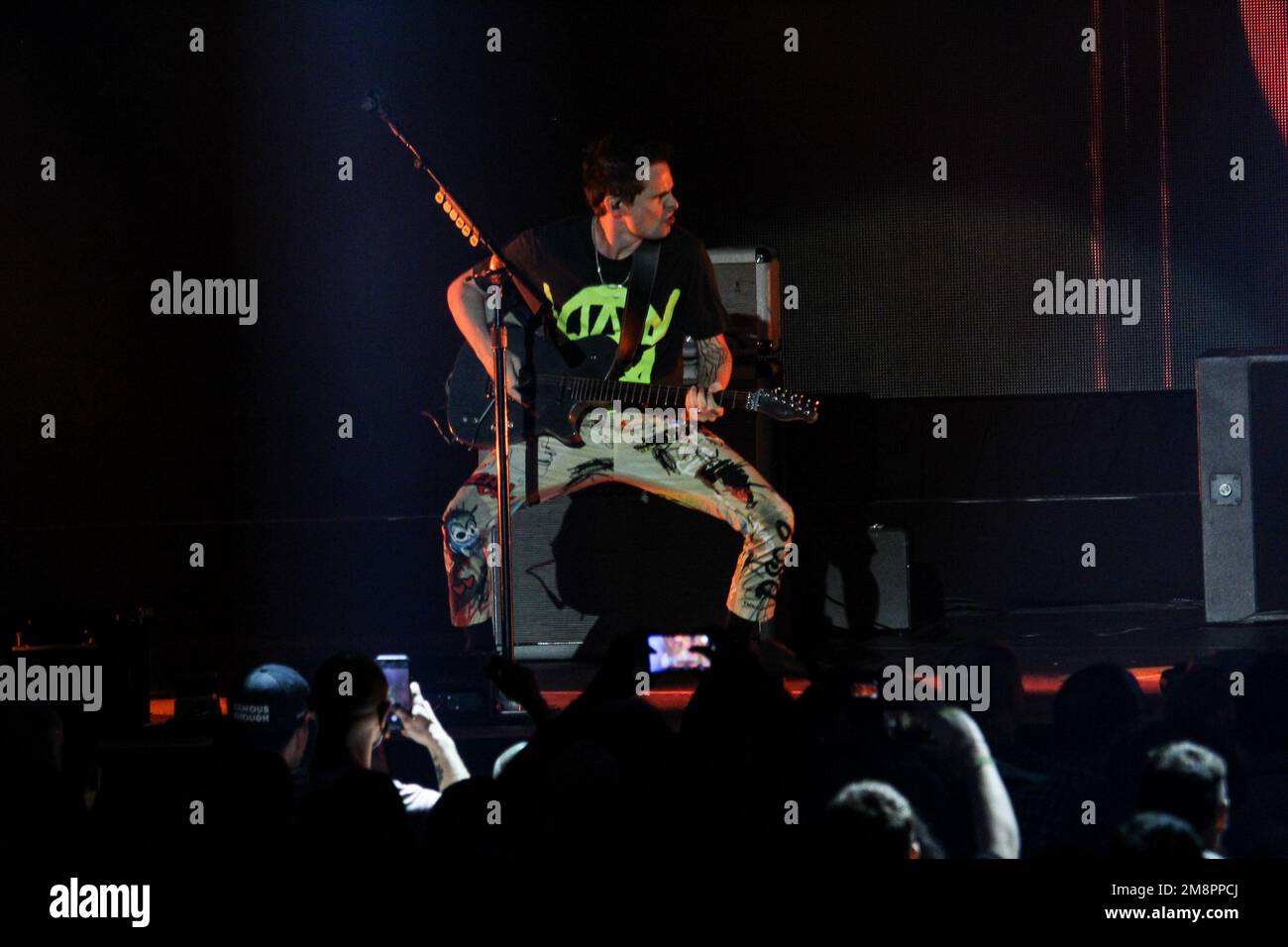 Los Angeles, USA. 14th Jan, 2023. Matt Bellamy of Muse performs at ...