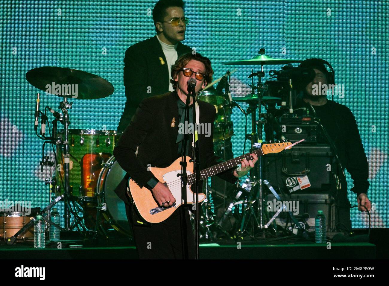 Los Angeles, USA. 14th Jan, 2023. Nick Santino of Beach Weather ...