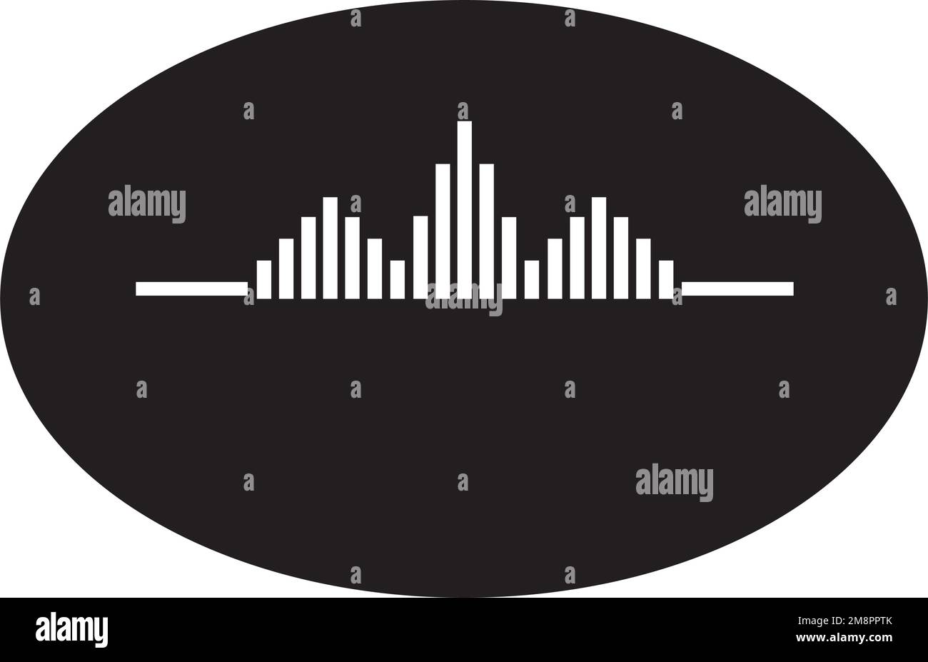 sound wave music logo vector template Stock Vector Image & Art - Alamy