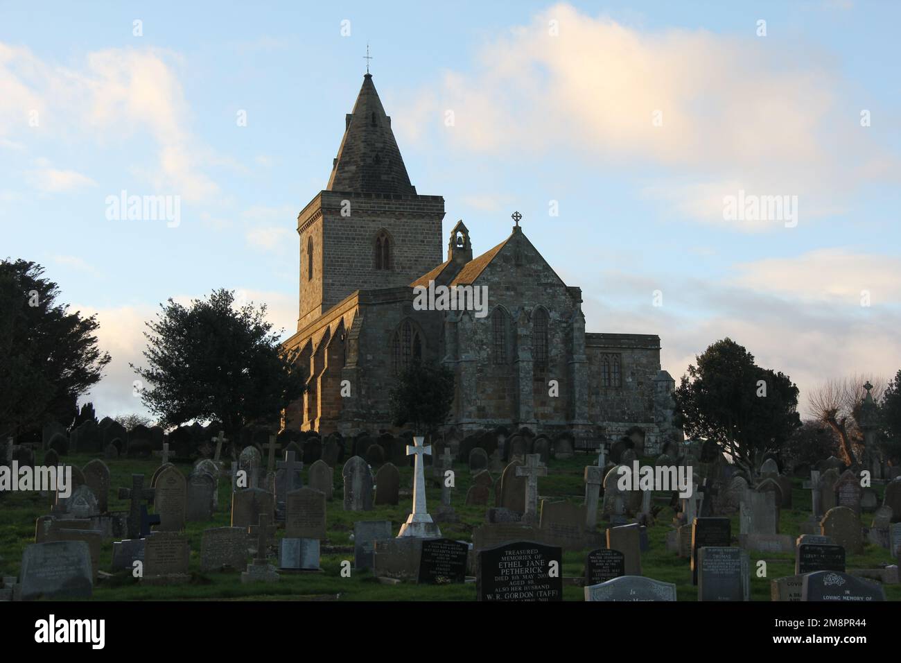St Oswald’s Church, Lythe Stock Photo - Alamy