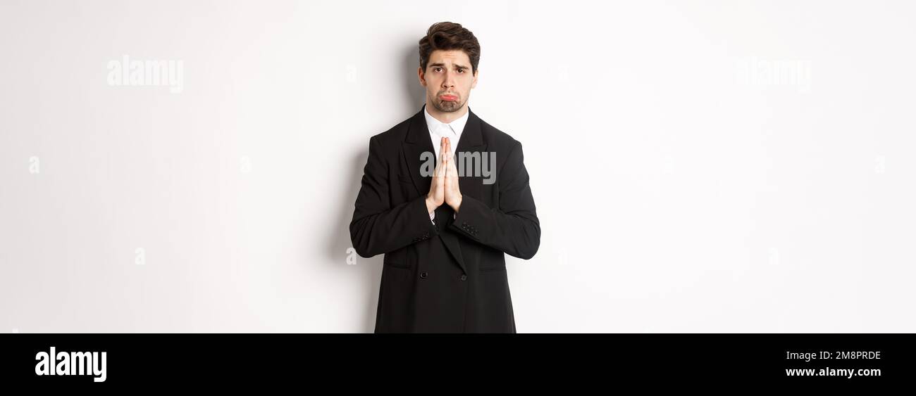 Miserable clingy guy need help, pouting silly and begging for something ...