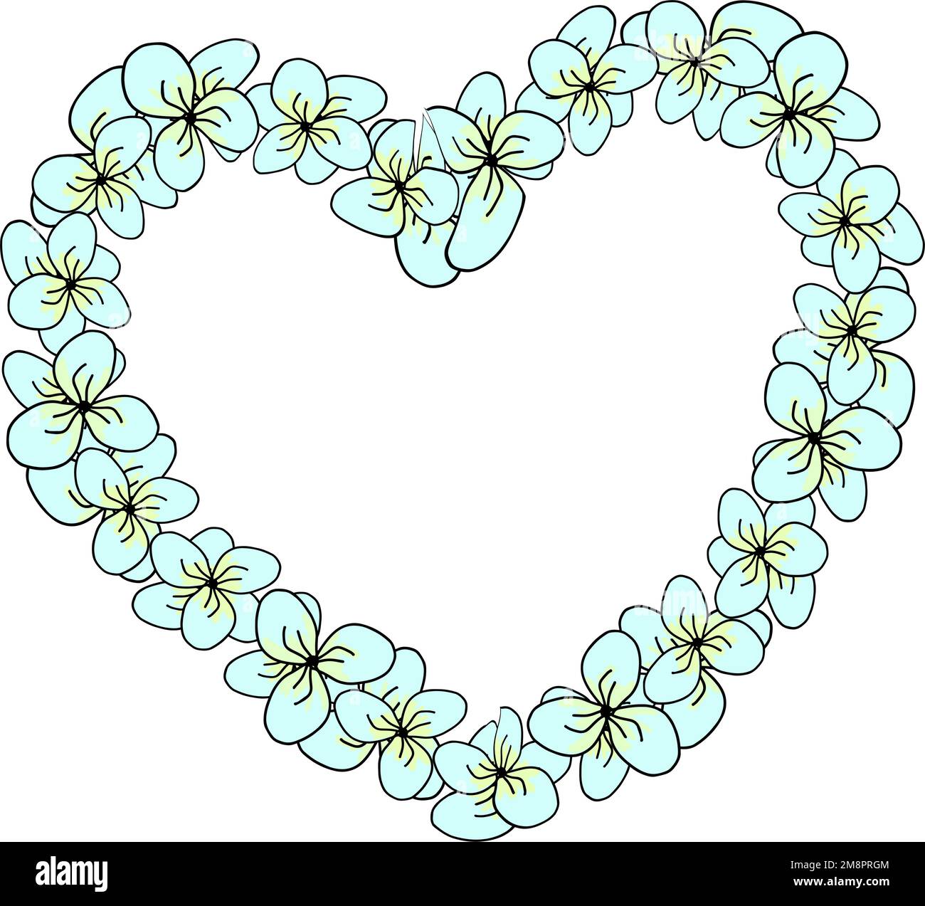 Flower spring hand drawn Stock Vector Image & Art - Alamy