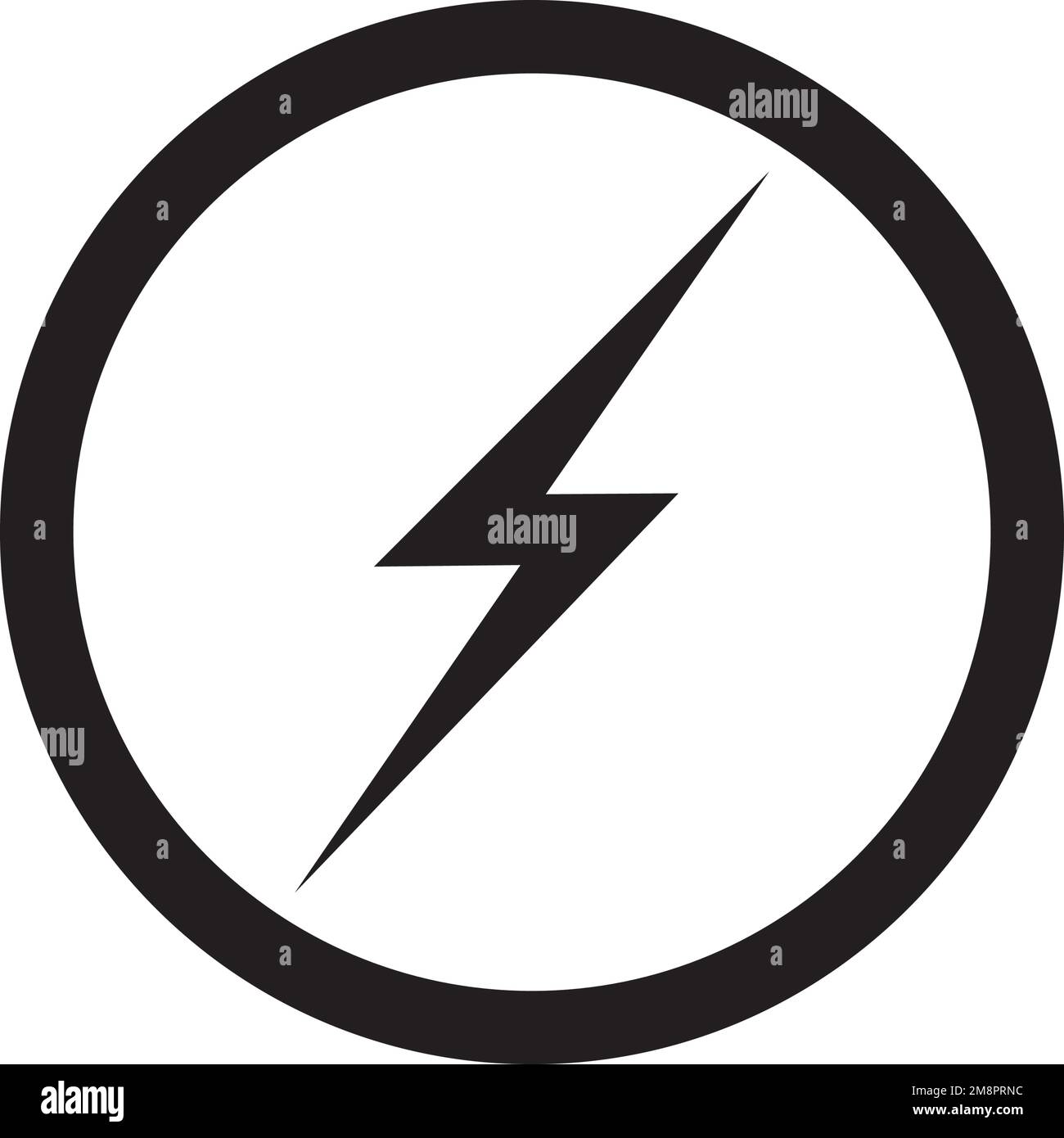 lightning logo vektor illustration design Stock Vector Image & Art - Alamy