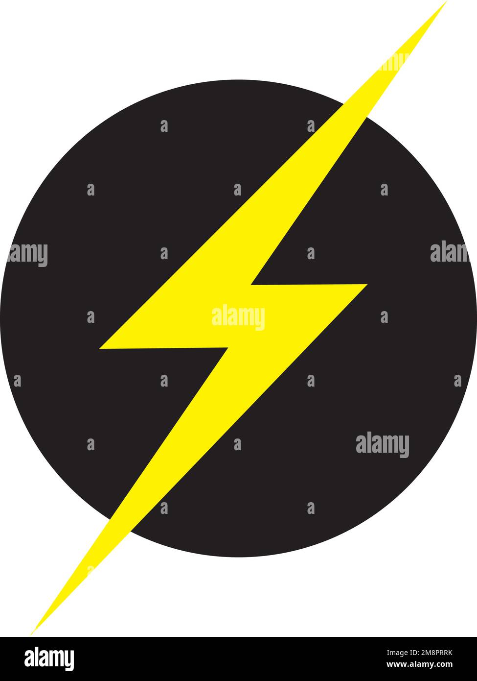 lightning logo vektor illustration design Stock Vector Image & Art - Alamy