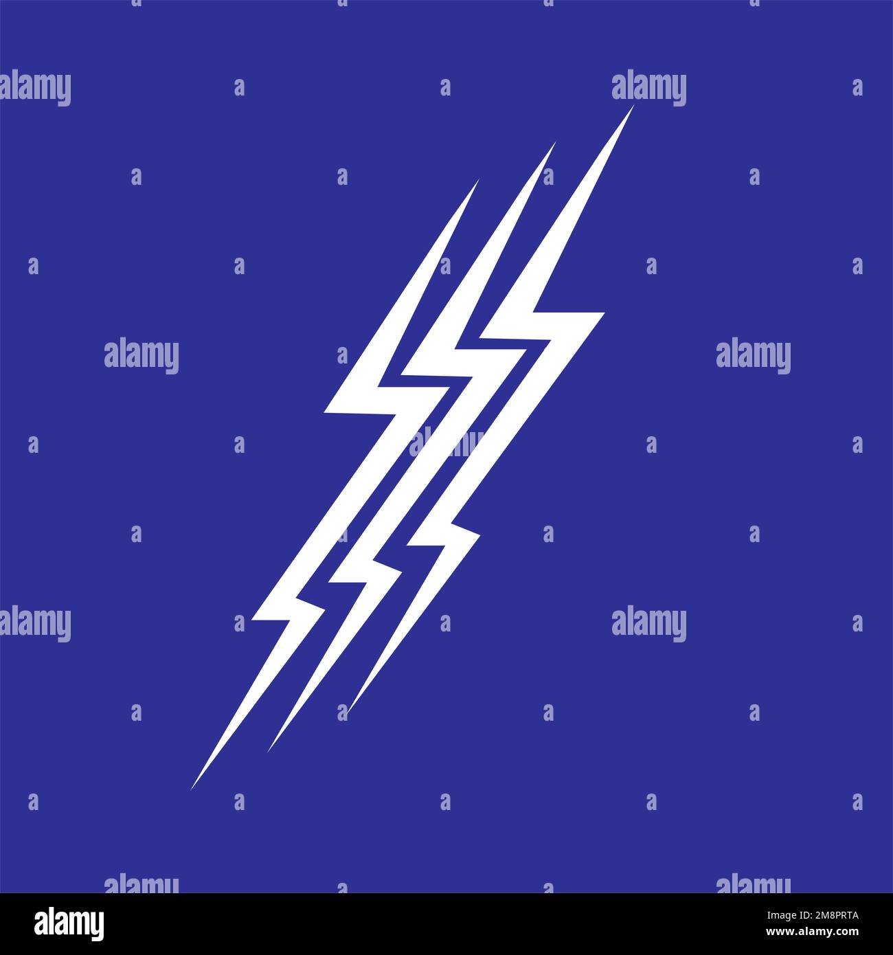 lightning logo vektor illustration design Stock Vector Image & Art - Alamy