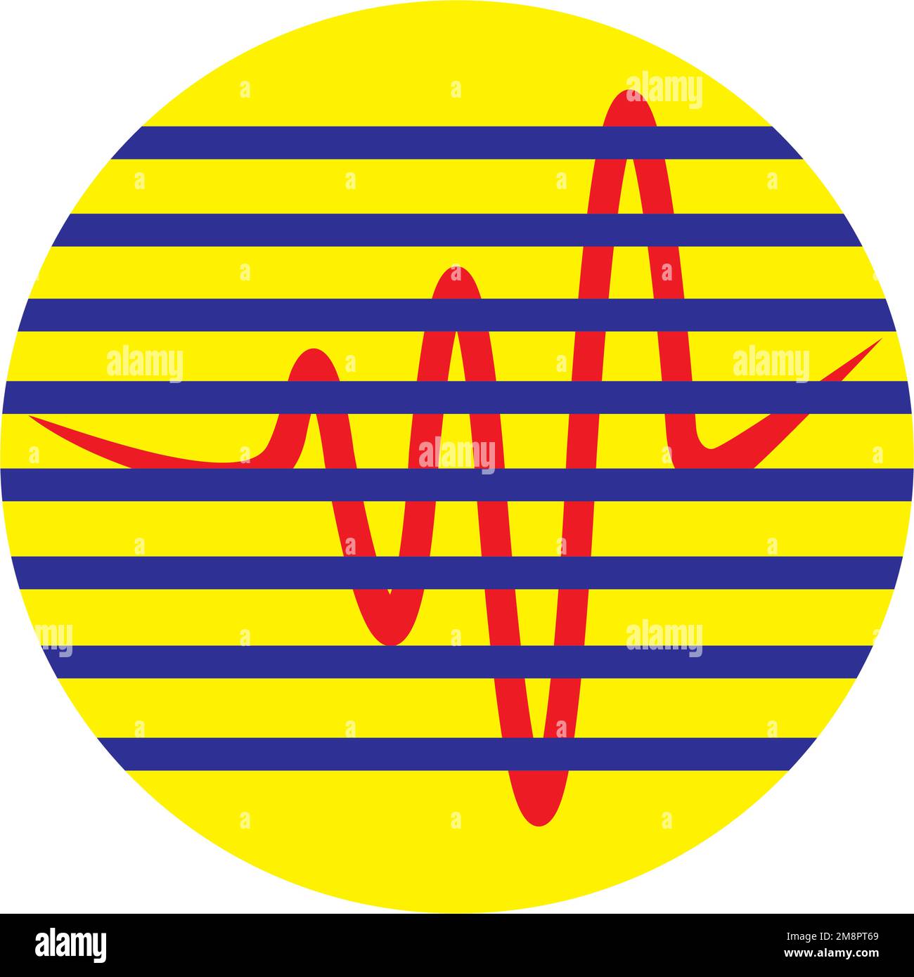 Sound Wave Logo Vector Template Stock Vector Image And Art Alamy