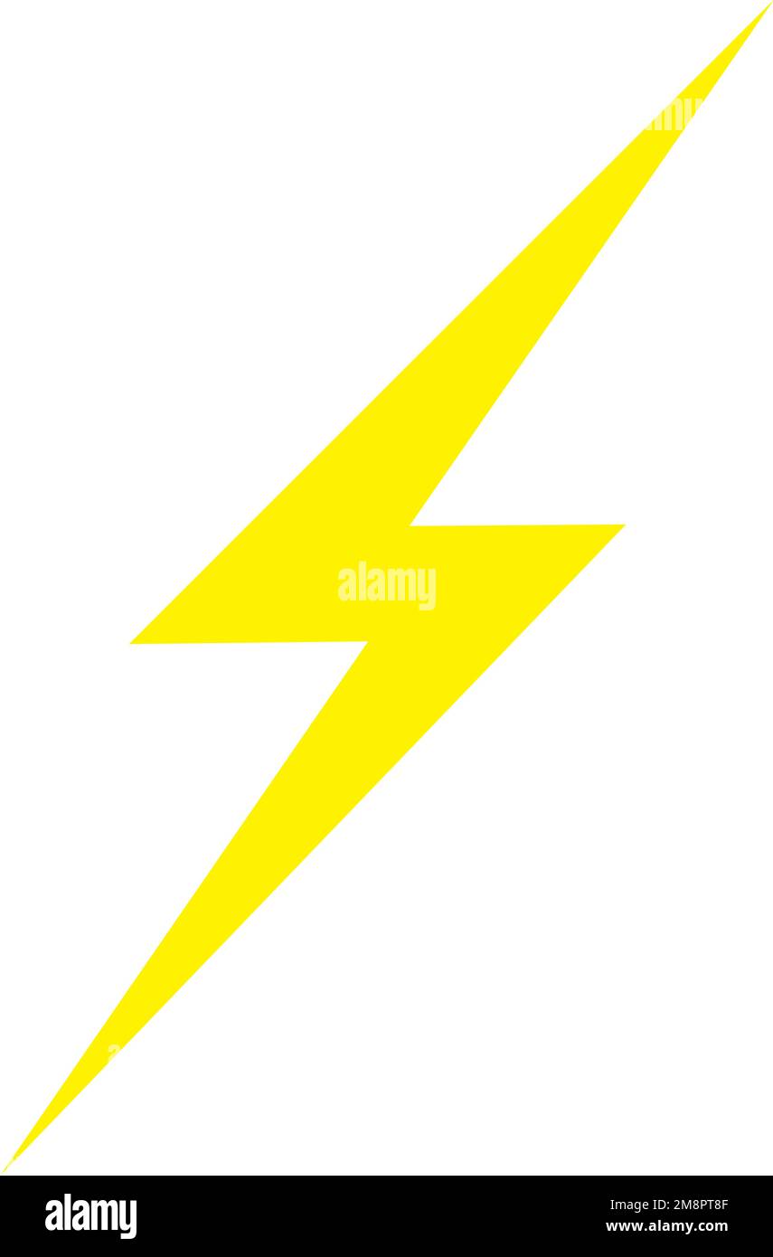 lightning logo vektor illustration design Stock Vector Image & Art - Alamy