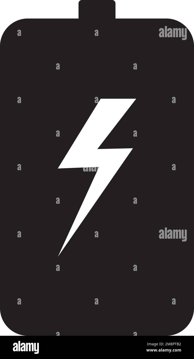 lightning logo vektor illustration design Stock Vector Image & Art - Alamy