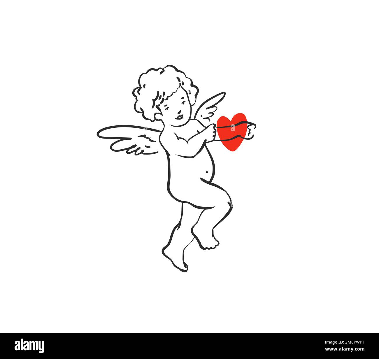 Abstract Love Drawing