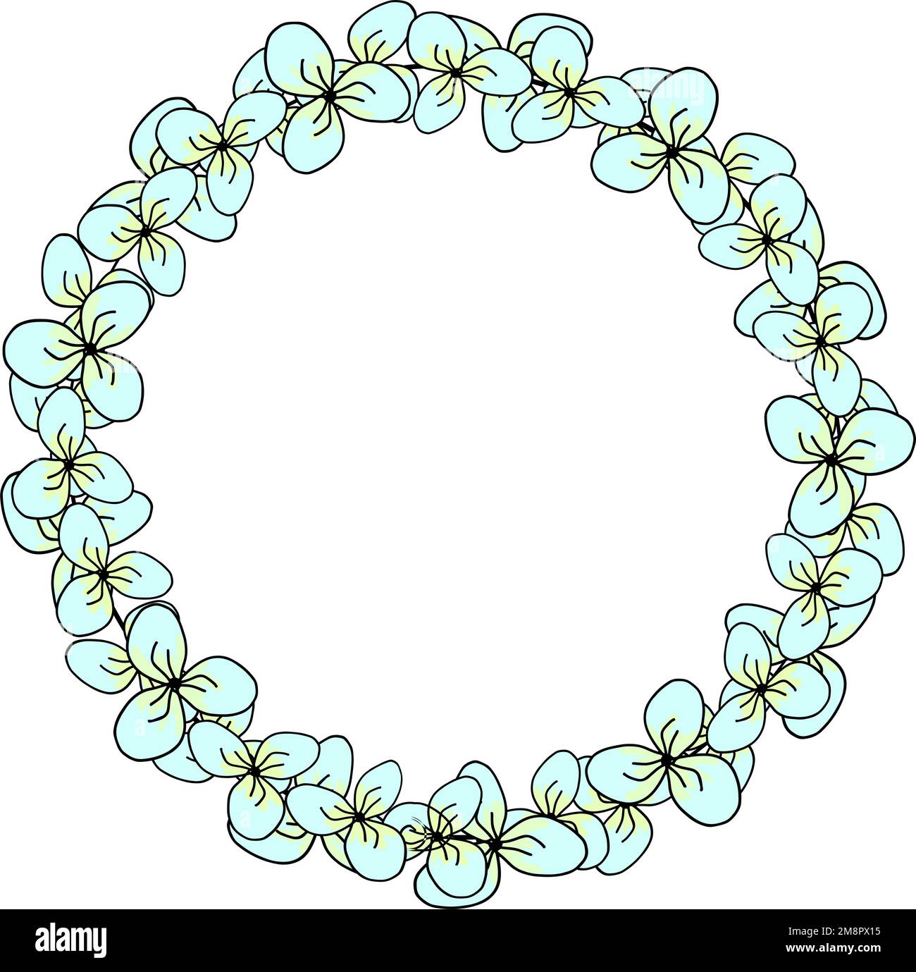 Flower spring hand drawn Stock Vector Image & Art - Alamy