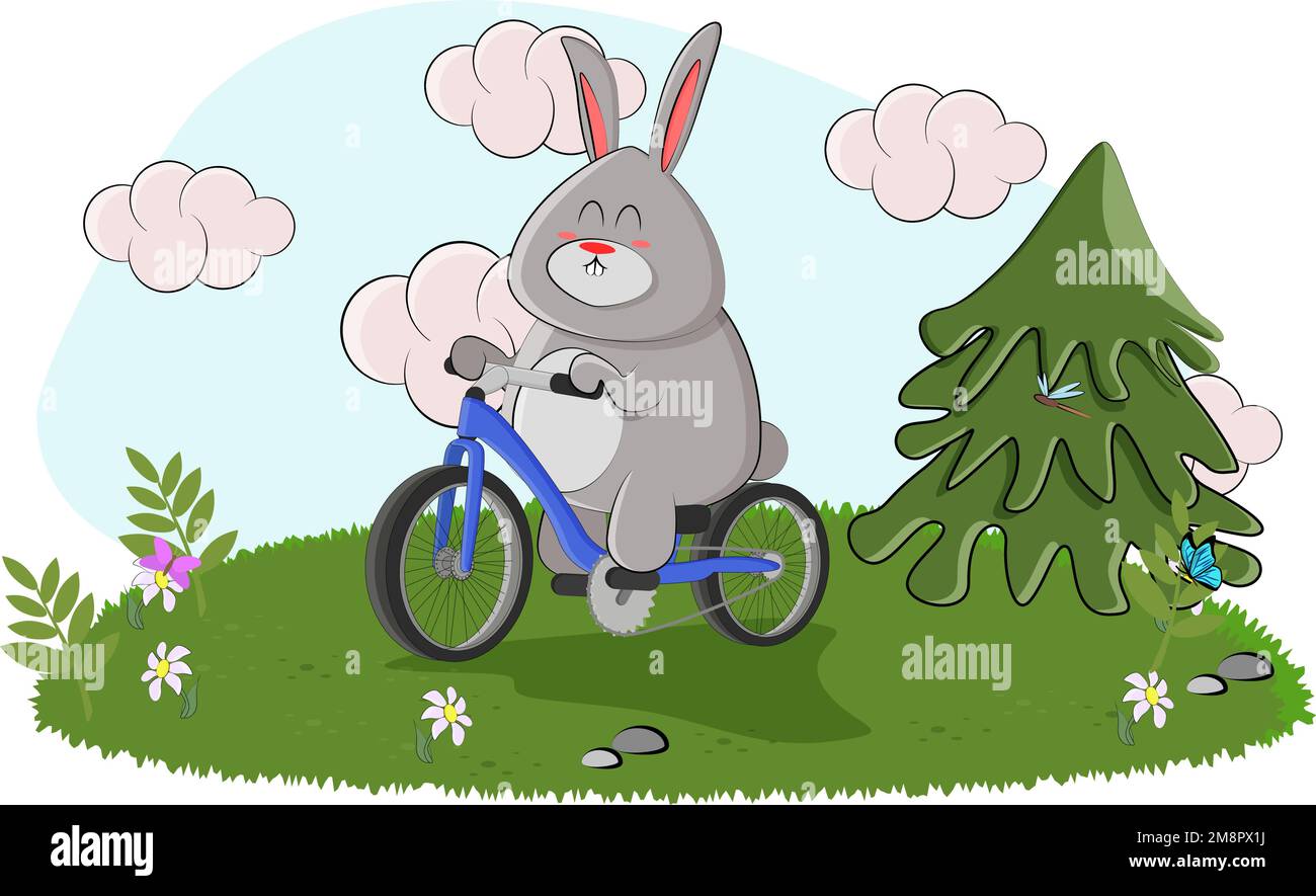 Bike forest Cut Out Stock Images & Pictures - Alamy