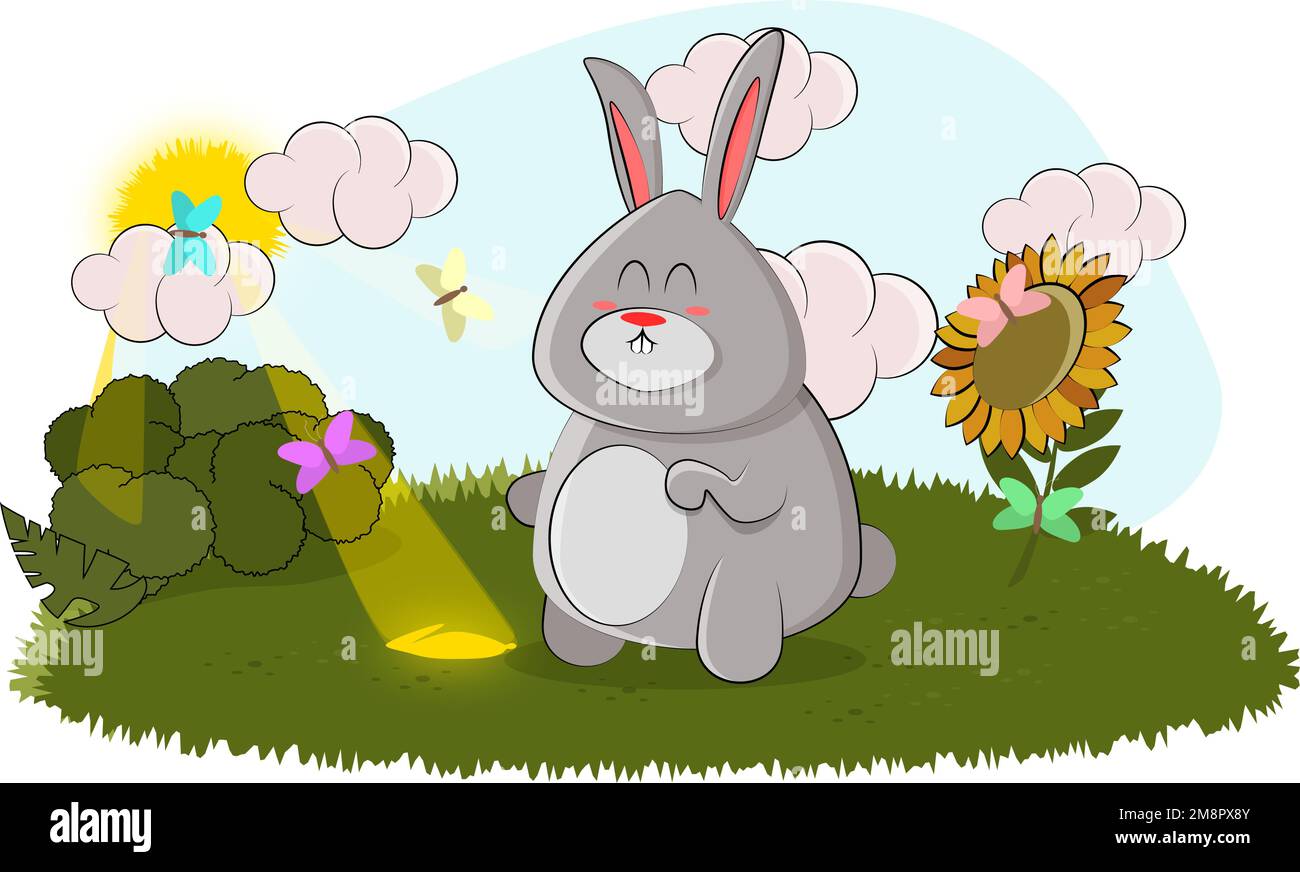 Sun bunny Cut Out Stock Images & Pictures - Alamy
