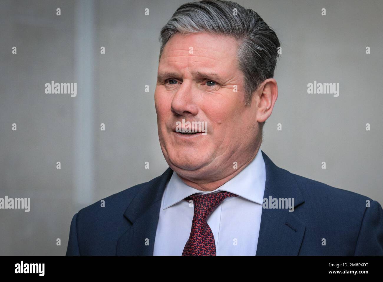 London, UK. 15th Jan, 2023. Keir Starmer, MP, Leader of the Labour ...