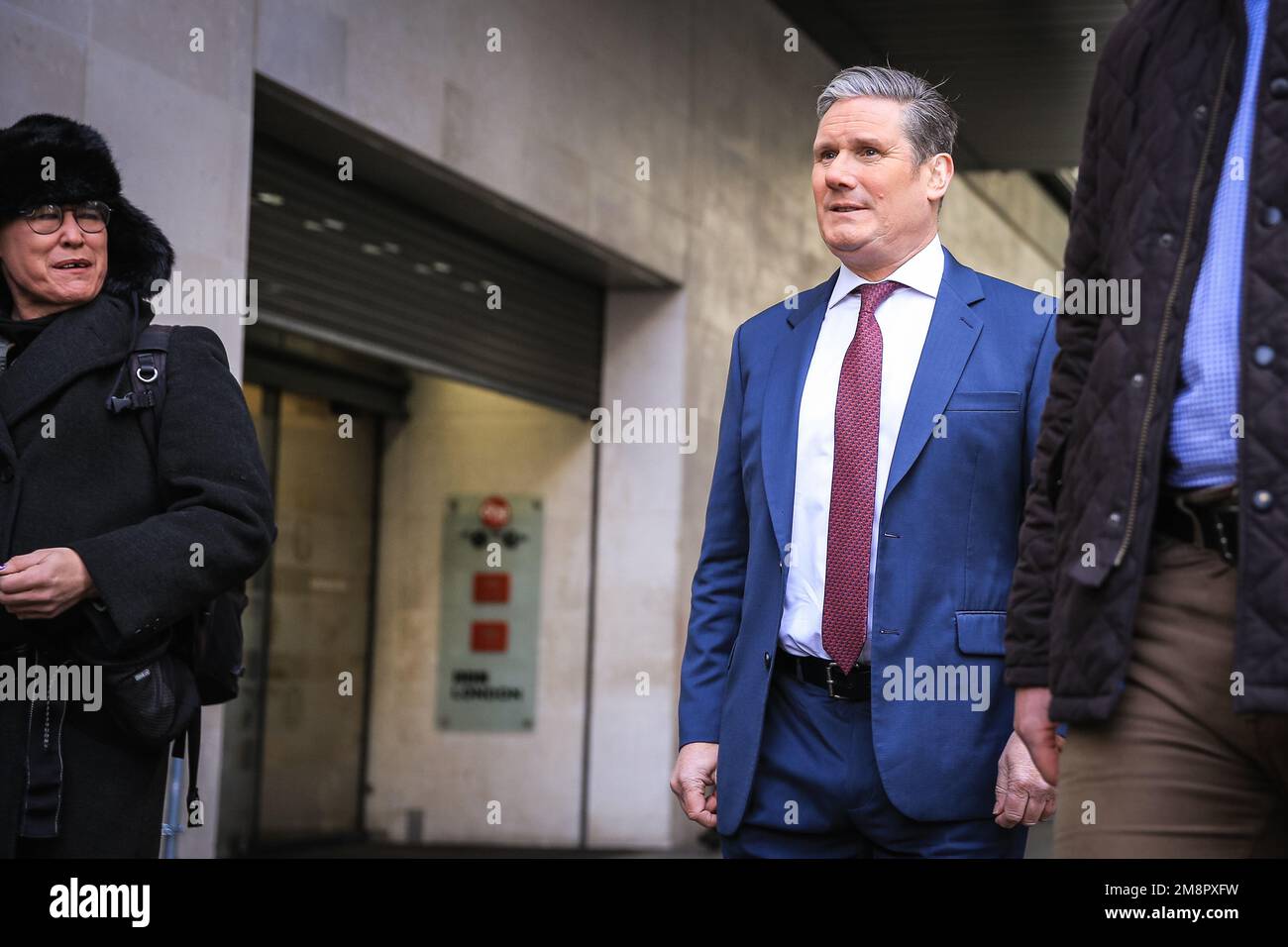 London, UK. 15th Jan, 2023. Keir Starmer, MP, Leader of the Labour ...